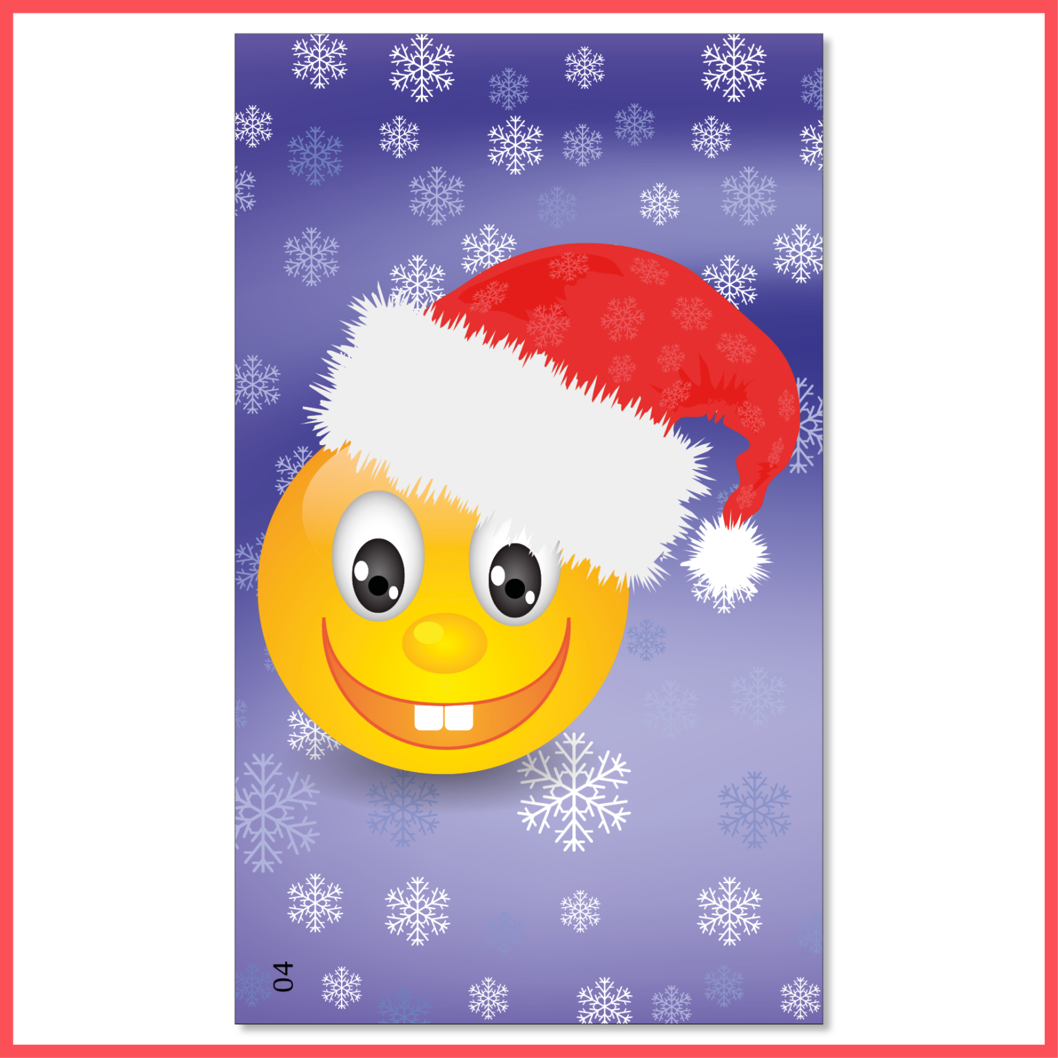 04 smiley jul – Grafisk Løsning