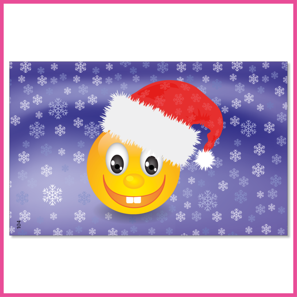 104 smiley jul – Grafisk Løsning