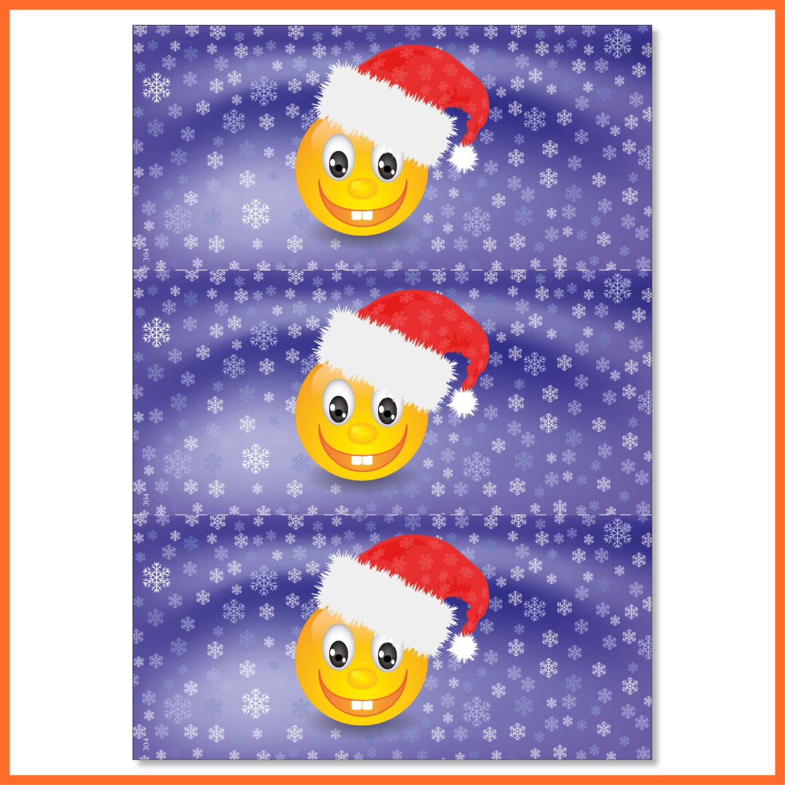 304 smiley jul – Grafisk Løsning